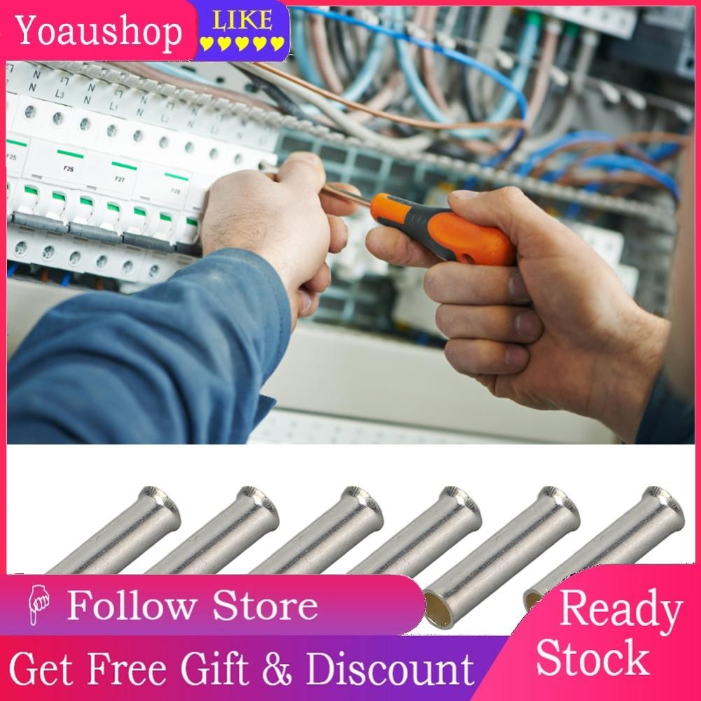 Yoaushop Ferrules End Terminal Oxidation Resistant Good Conductivity ...
