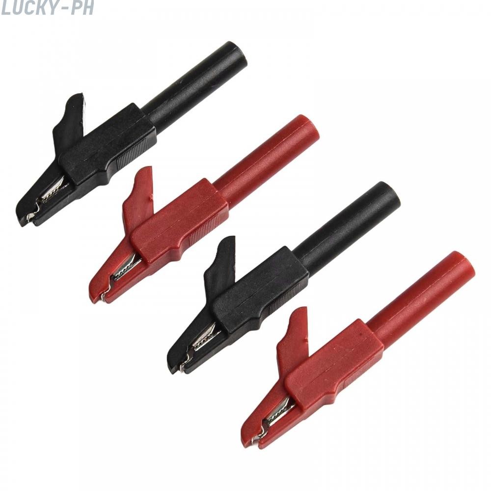 Professional 4MM Alligator Clips Crocodile Clamp for Wires plus Banana ...