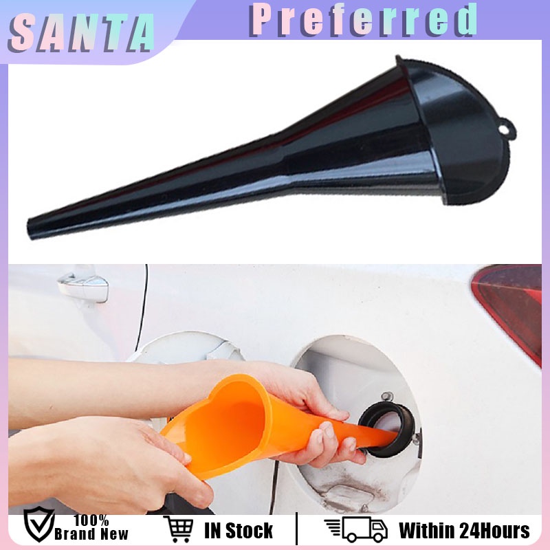 11 Inches Multi-Function Plastic Long Oil Funnel Fit for Motorcycles ...