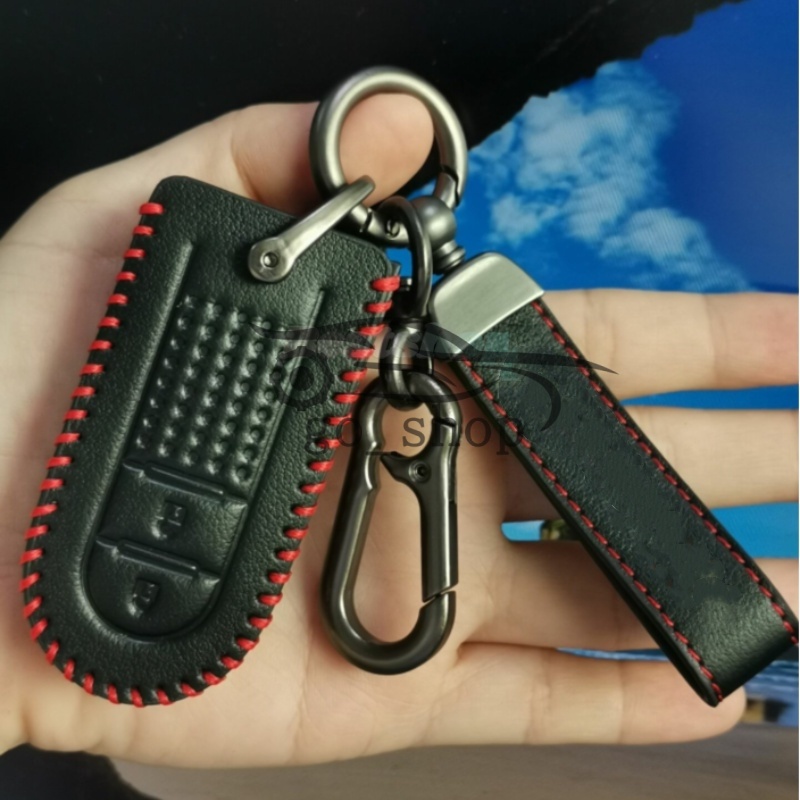 Toyota Leather Car Key Case For Toyota Wigo Rush Passo Pixis Joy ...