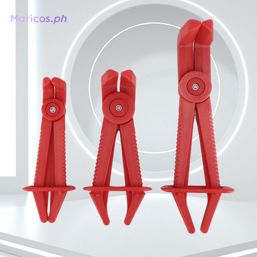 3Pcs/Set Nylon Hose Clamp Tool Plastic Brake Fuel Line Clamp Pliers 90 ...