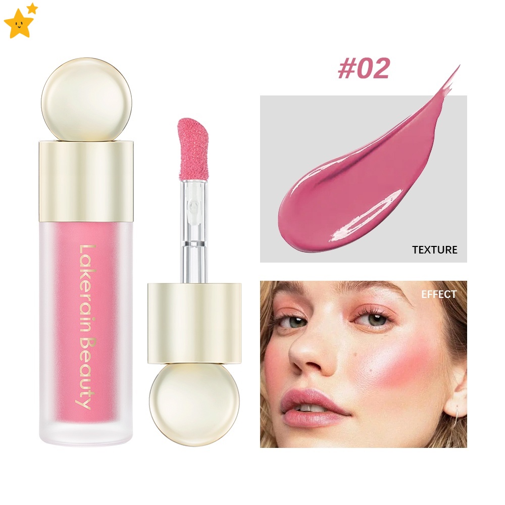 【JP4】Blush Velvet Matte Liquid Lasting Beauty Natural Cheek Tint Cream ...