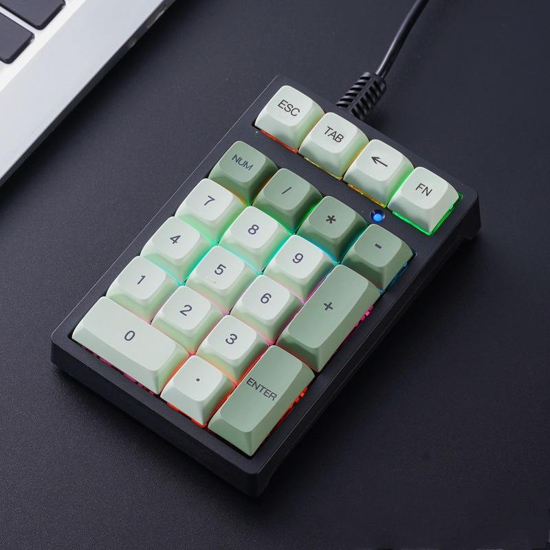 Digital Mechanical Keyboard Green Axis Notebook External Keyboard ...