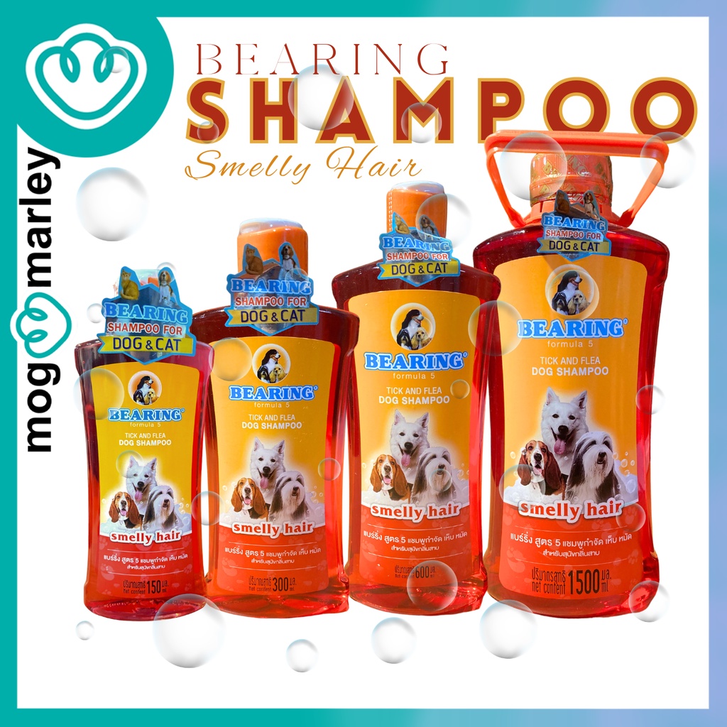 Bearing Formula 5 Tick and Flea Cat and Dog Shampoo Smelly Hair -mog ...