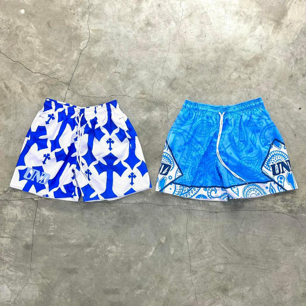 UNDRAFTED - CROSS BLUE • SKY DIAMOND BDN - MESH SHORT | Shopee Philippines