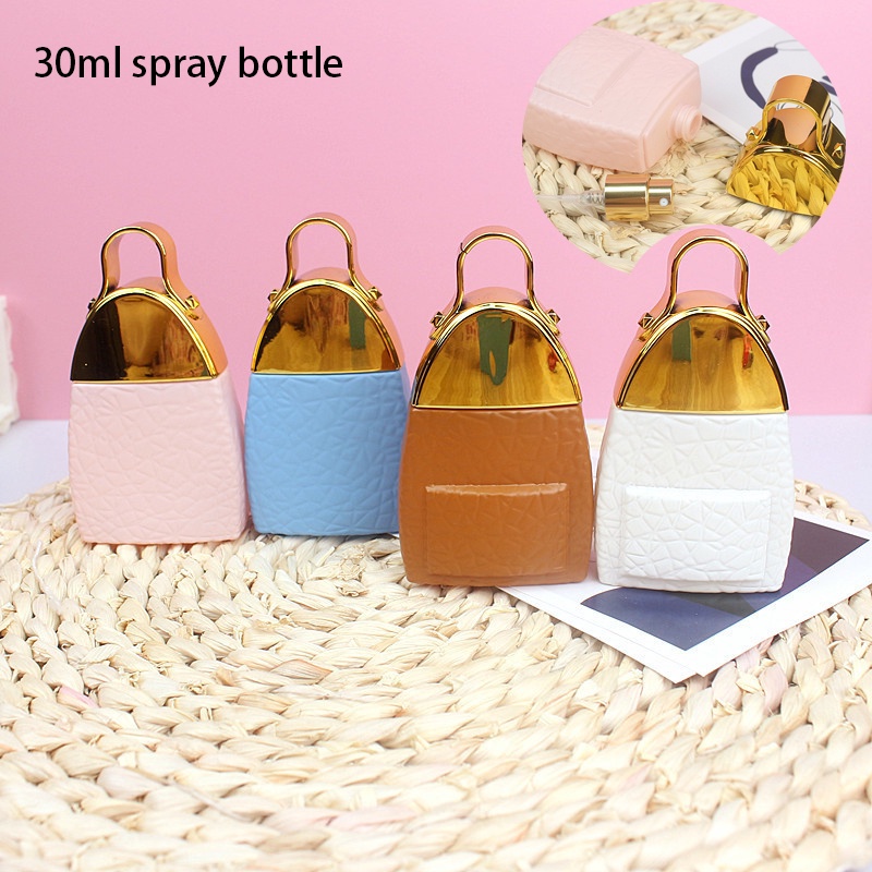 30ML High-end Glass Perfume Spray Bottle Backpack Shape Travel Portable ...