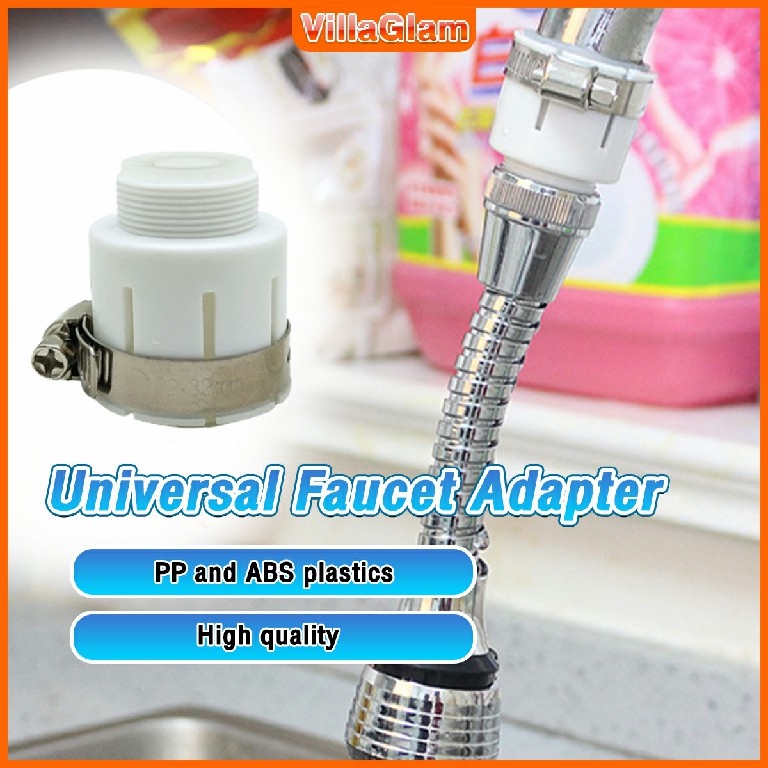 Plastic Universal Faucet Adapter Kitchen Sink Tap Adaptor Tap Connector ...