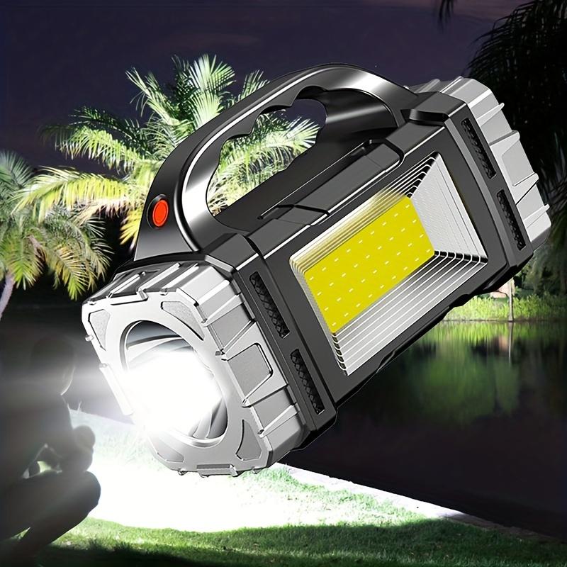Multifunctional Solar Portable Light USB Rechargeable LED Flashlight ...