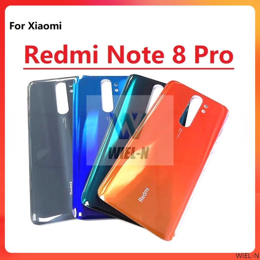 Xiaomi Redmi Note 8 Pro Back Cover Glass Back Door Shell Shell Panel ...