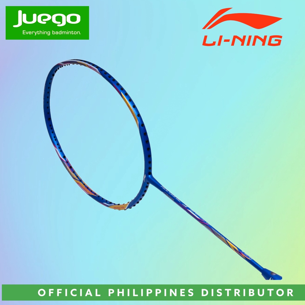 Li-Ning AYPS 203 1 TECTONIC 3R Badminton Racquets Blue Gold | Shopee ...