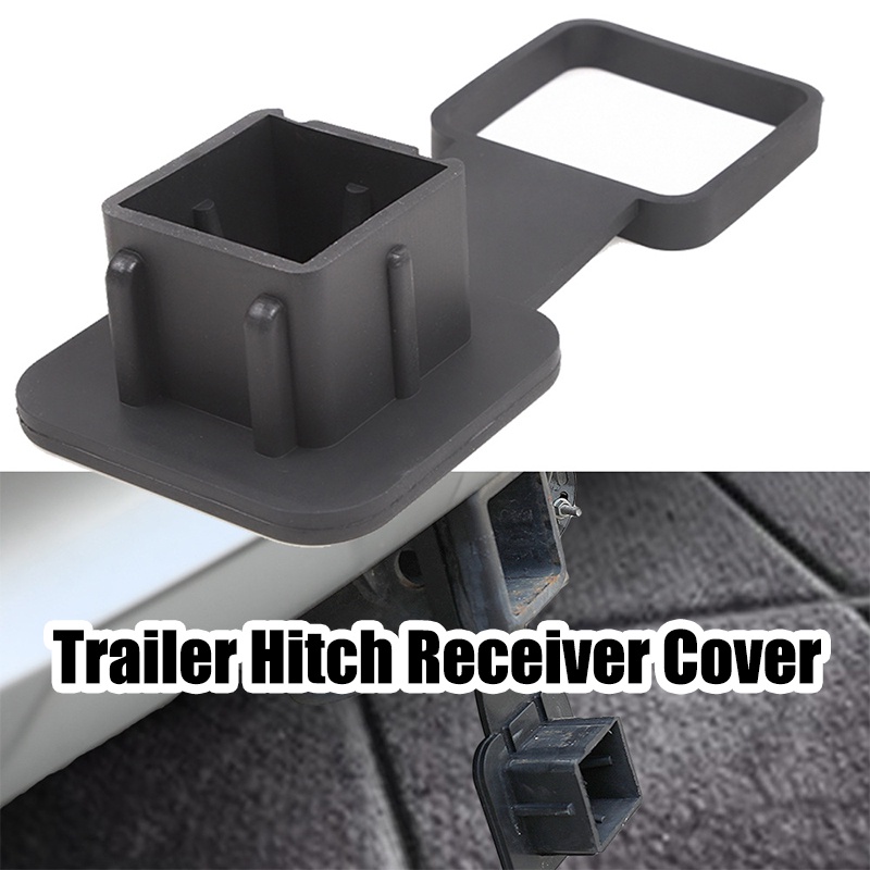 2 Inch Universal Trailer Hitch Receiver Cover Hitch Plug Rubber Dust ...