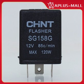 12V 24V 3-Pin LED Car Flasher Flash Relay For Turn Signal Light ...