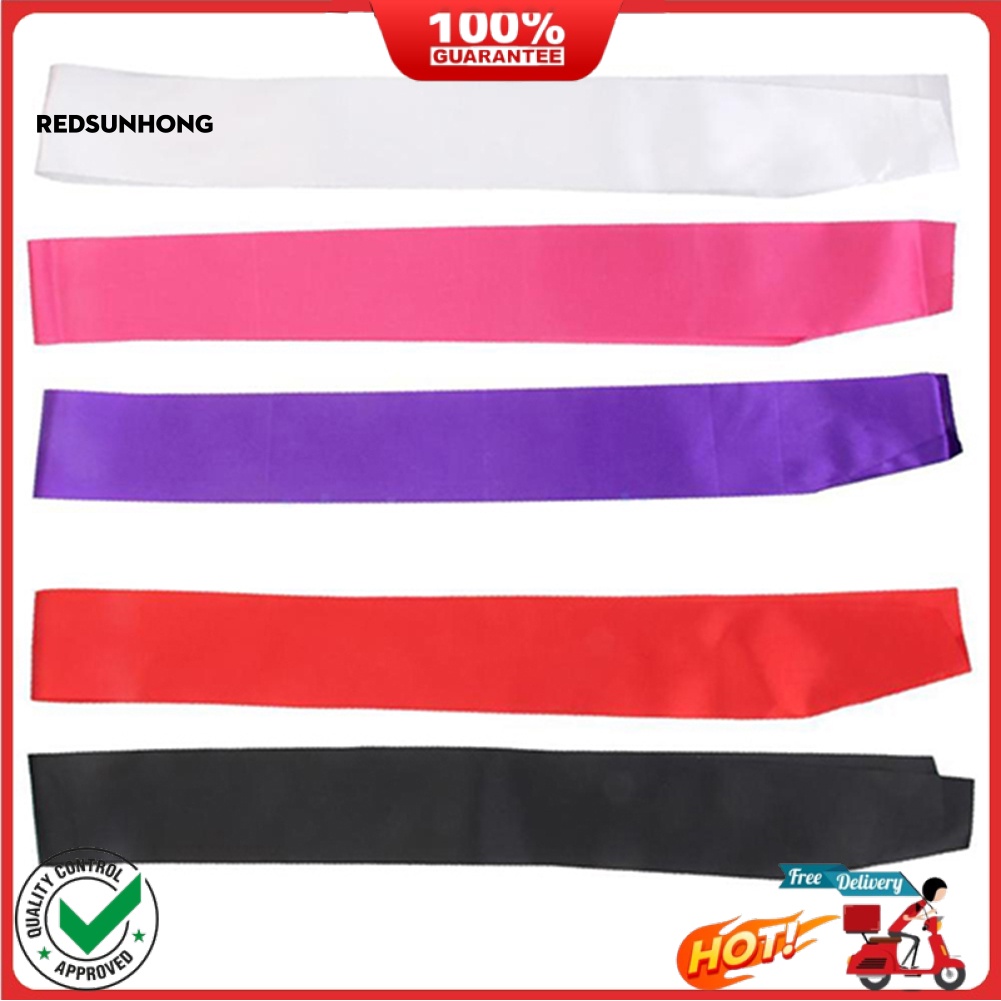 COD Blank Sash DIY Unique Sashes for Pageant Night Club Baby Shower ...