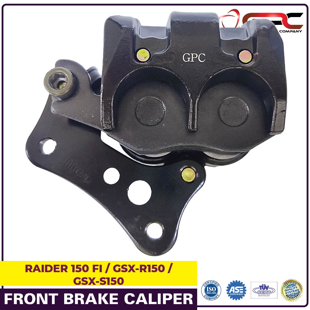 GPC RAIDER 150 FI / GSX-R150 / GSX-S150 FRONT Brake Caliper w/ Brake ...