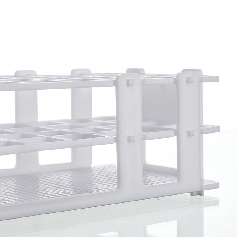 Plastic Test Tube Rack For 13mm 16mm 20mm 25mm 30mm Tubes, White ...