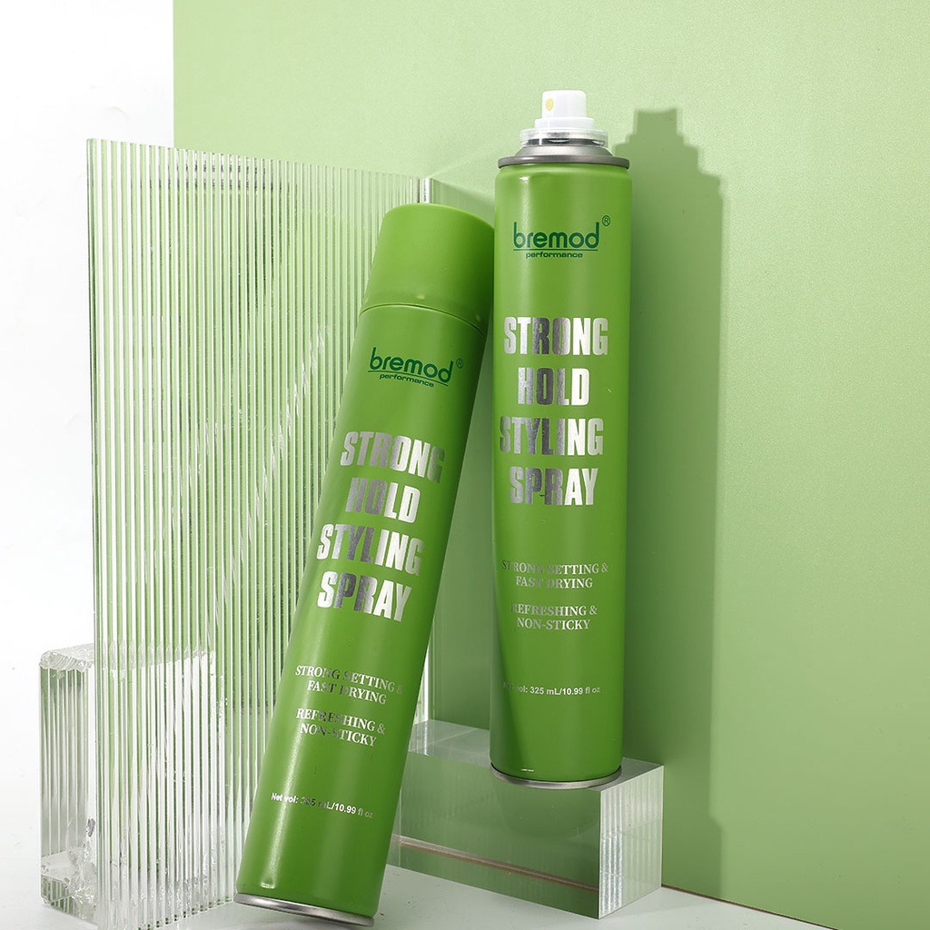 Bremod Hair Styling Spray Long Lasting Strong Hold Salon Daily Use ...