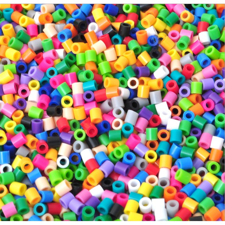 24colors 1000PCS EVA 5MM Hama Beads Perler Beads Iron beads Refill Pack ...