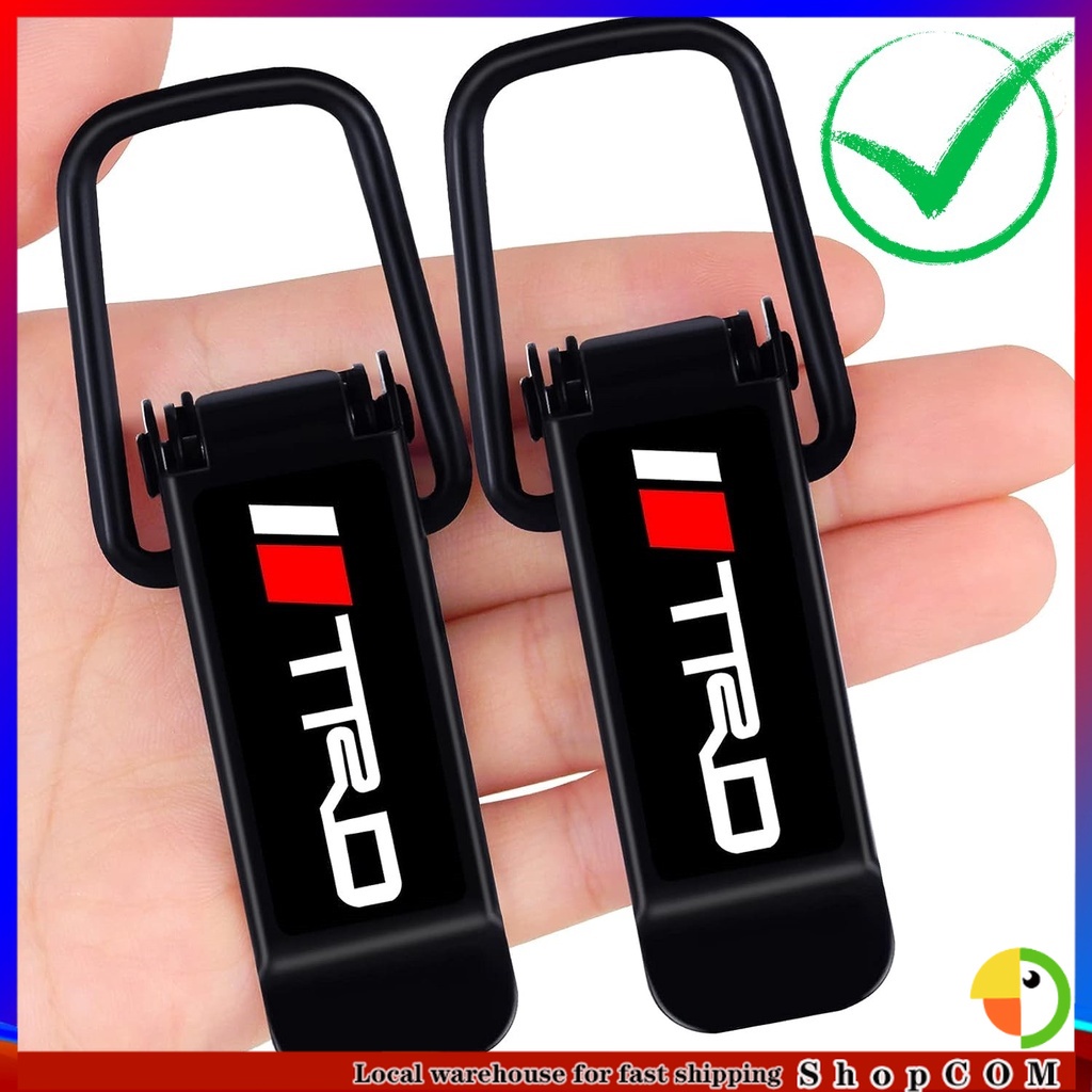 Universal Car Bumper 2pcs Security Hook Lock Clips Quick Release Hook ...