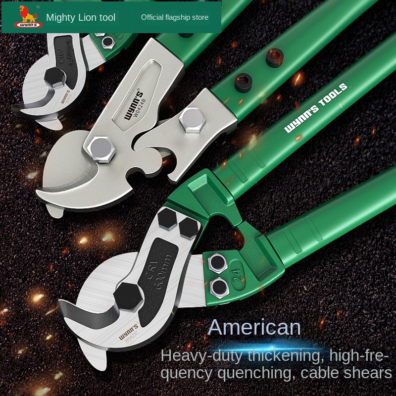 Power Lion American Cable Cutter Wire Copper Wire Cutter Manual Cable ...
