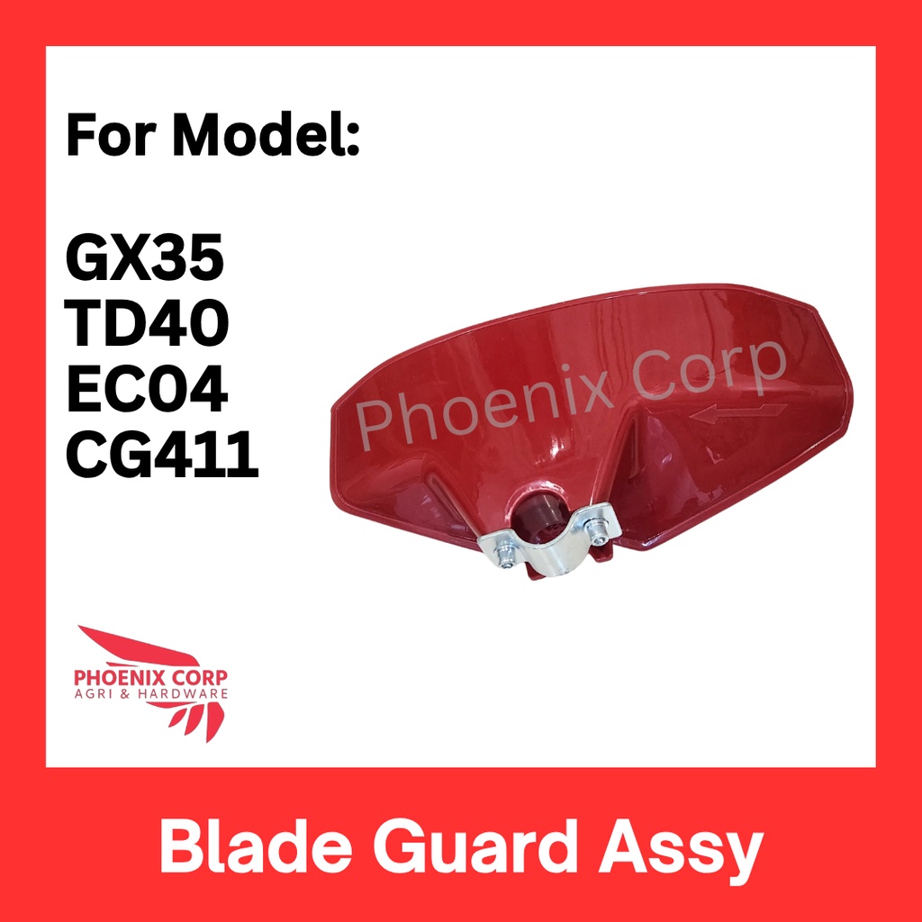 Blade Guard Assy For GX35 TD40 EC04 Grass Cutter Spare Parts | Shopee ...