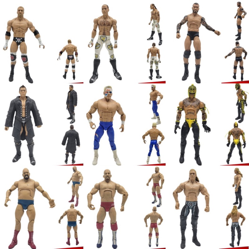 Mattel WWE Wrestler action figure 7inch Super action figure Children's Toy Doll Collection ...