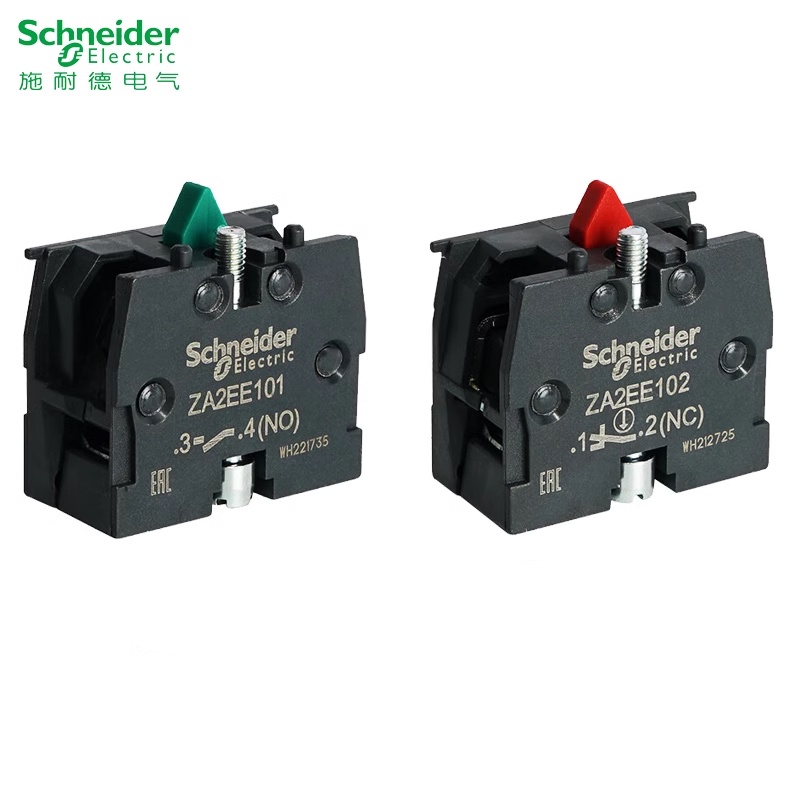 Schneider Storage XA2 Push Button Switch Contact ZA2EE101 Normally Open ...