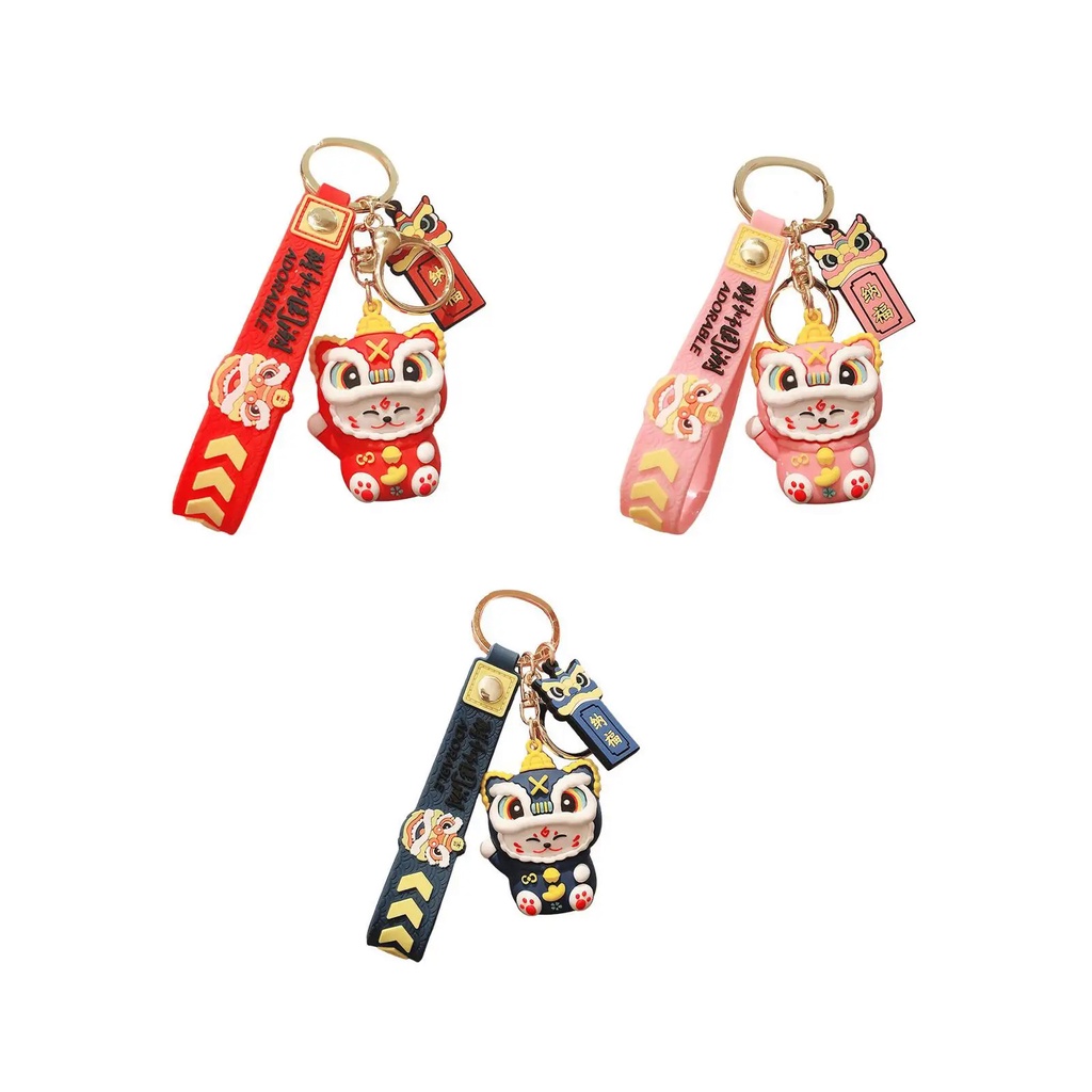 2024 Dragon Chinese Lunar New Year Keychain Unique Lucky Dragon Key ...