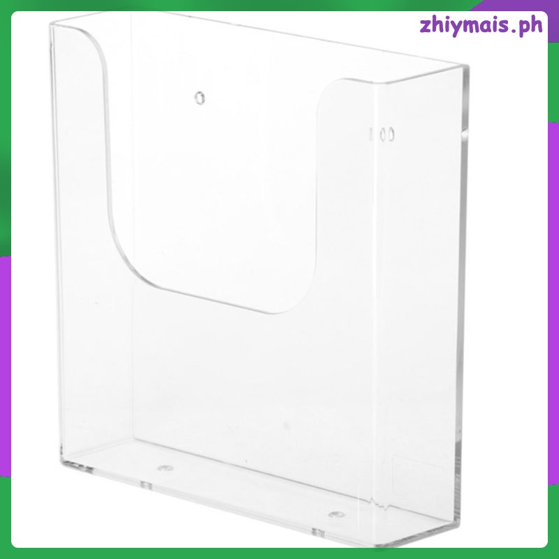 【in stock】 Clear Wall File A5 Display Catalog Rack Bookcase Organizer ...