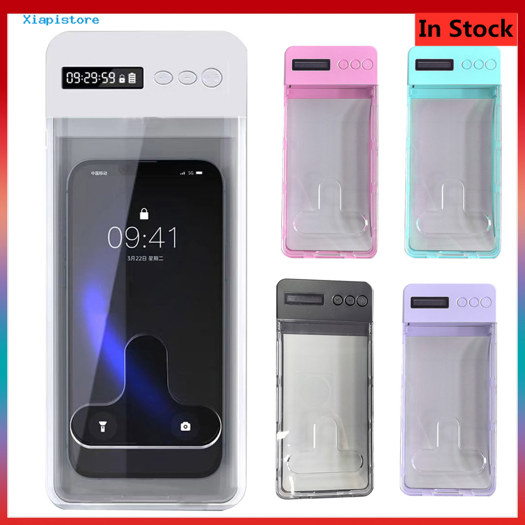 XPS Cell Phone Lock Box with Timer LCD Display Mobile Phone Prison ...