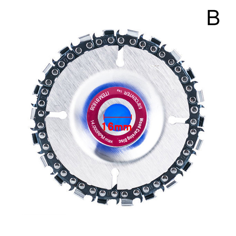 Wood Carving Chain Disc Saw Disc Chain Cutting Blade Wood Carving Saw ...