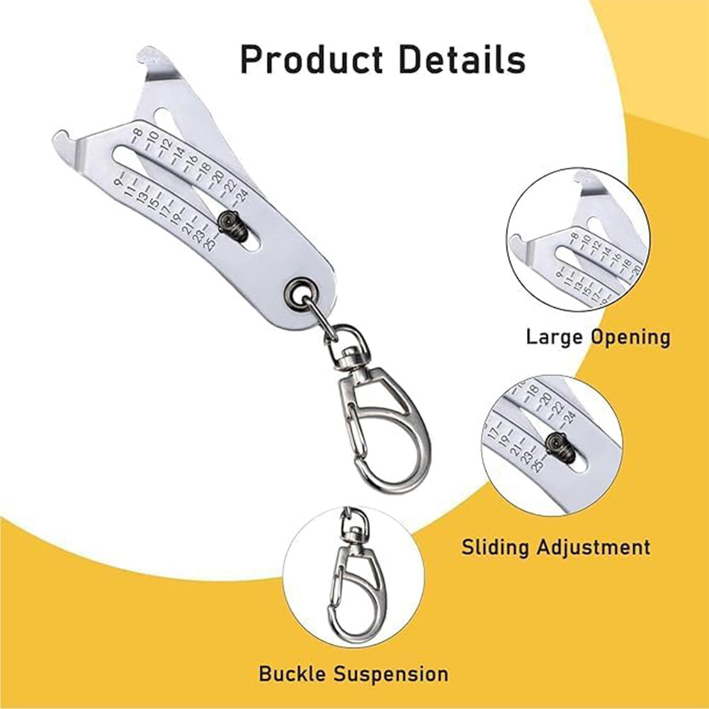 Thread Size Verification Tool Portable Nut and Bolt Thread Checker Bolt ...