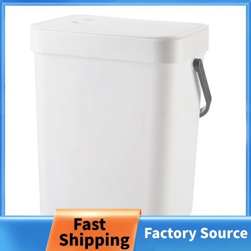 1.3 Gallon Kitchen Compost Bin Trash Can with Lid Food Waste Bin Small ...