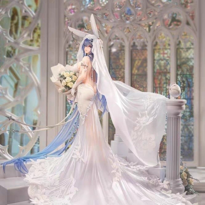 Genuine APEX Azur Lane Garden Snow White Ceremony Wedding Flower ...