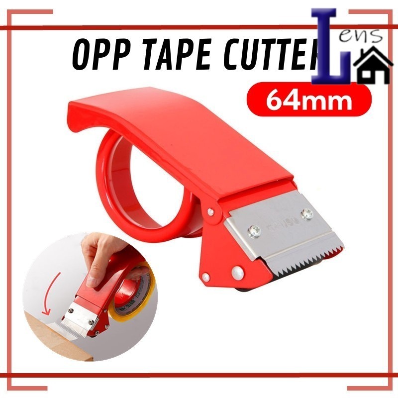 Metal OPP Tape Cutter Tape Dispenser Carton Packaging Sealer Roller ...