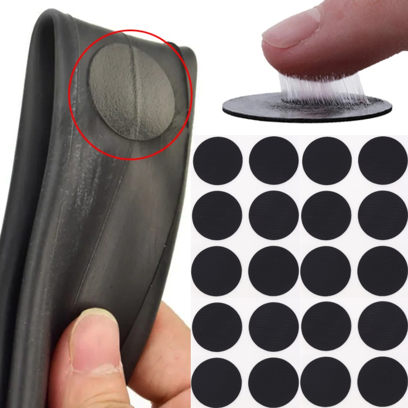 6/10/48pcs Portable Ultra Thin Rubber Tire Patches / Bicycle No Glue ...