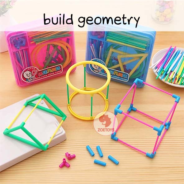 Zoetoys Build Geometry | Mathematics Learning Tools To Know Build And ...