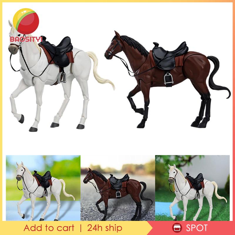 [Baosity1] 1/12 Scale Action Figures 1/12 Scale Horse Figure Model ...