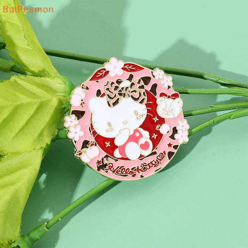 [BaiPesmon] Kawaii Sanrio Badge Brooch Cartoon Kuromi Hello Kitty ...