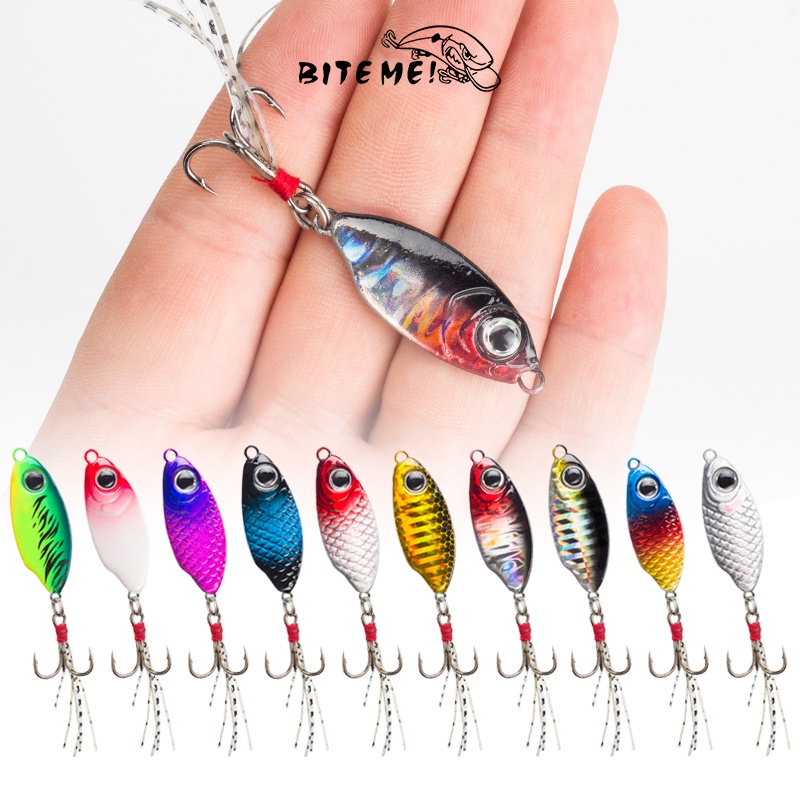 1PCS Fishing Lure Jig 7/10/15/20g Sinking Jigging Baits 3D Eyes Artificial Hard Lures Metal ...