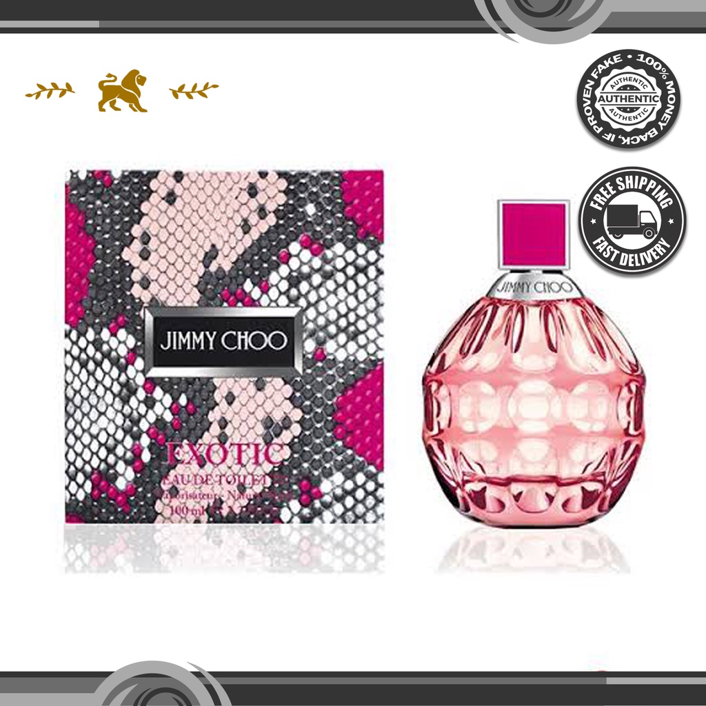 Jimmy Choo Exotic Eau De Toilette 100ml | Shopee Philippines