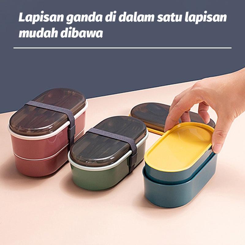 Apollo - Lunch Box Set 700ml Portable Lunch Box Free Spoon And ...