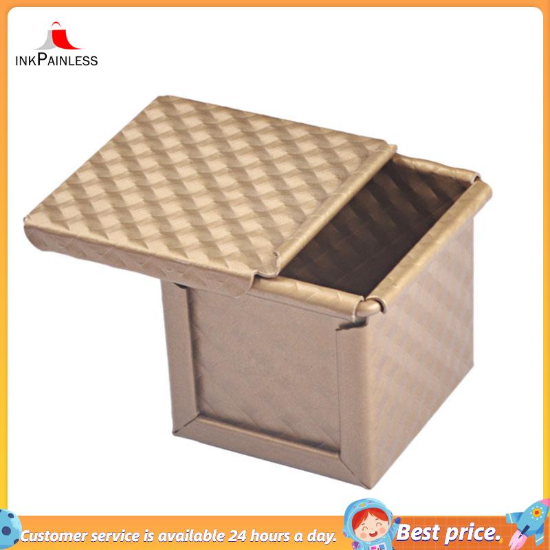 【inkpainless】Square Loaf Pan with Lid Toast Mold Bread Pan Pullman Loaf ...