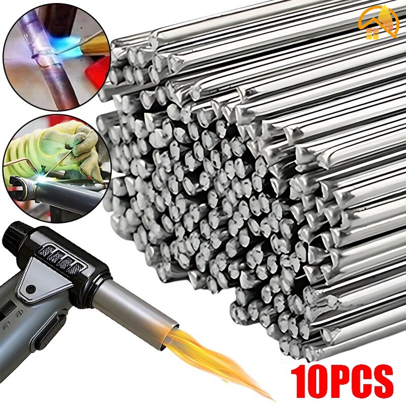 10Pcs Low Melting Point Soldering Welding Rod Bars / Home Improvement ...