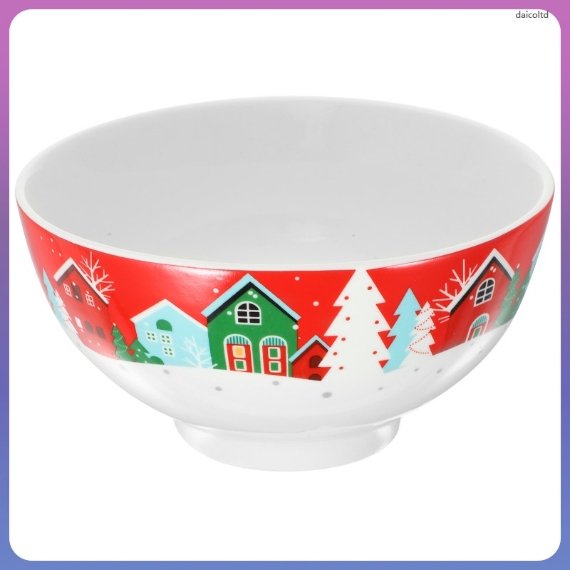 daicoltd Ramen Bowls Kitchen Christmas Ceramic Cereal Food Container ...