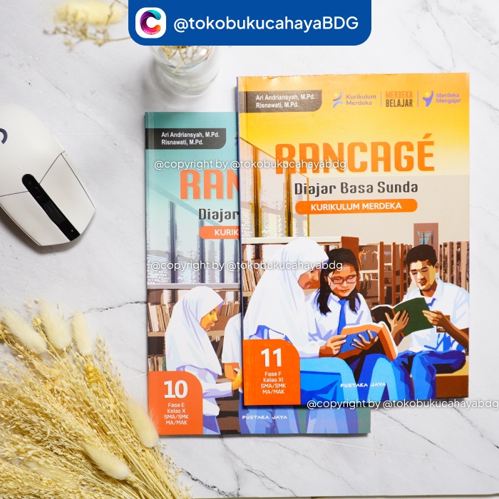 Rancage BASA SUNDA Class 10 11 12 High School MA Library JAYA Curriculum MERDEKA ORIGINAL ...
