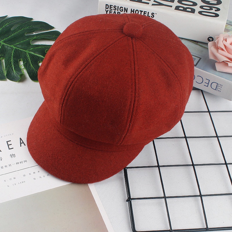 Brown Vintage Beret Hat for Men Painter Hat Cap | Shopee Philippines