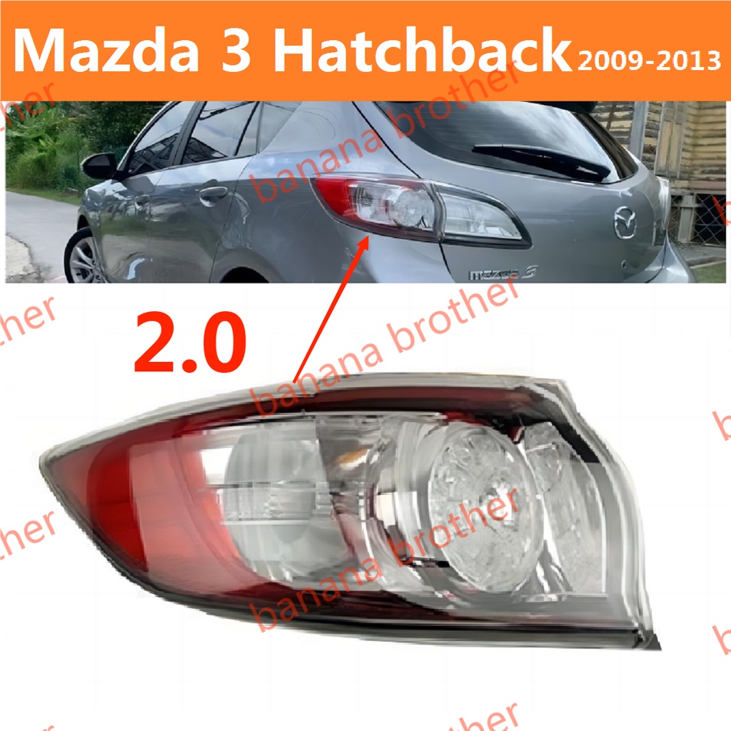 For Mazda 3 tail lamp Mazda3 Hatchback tail lamp 2009-2013 Taillamp ...