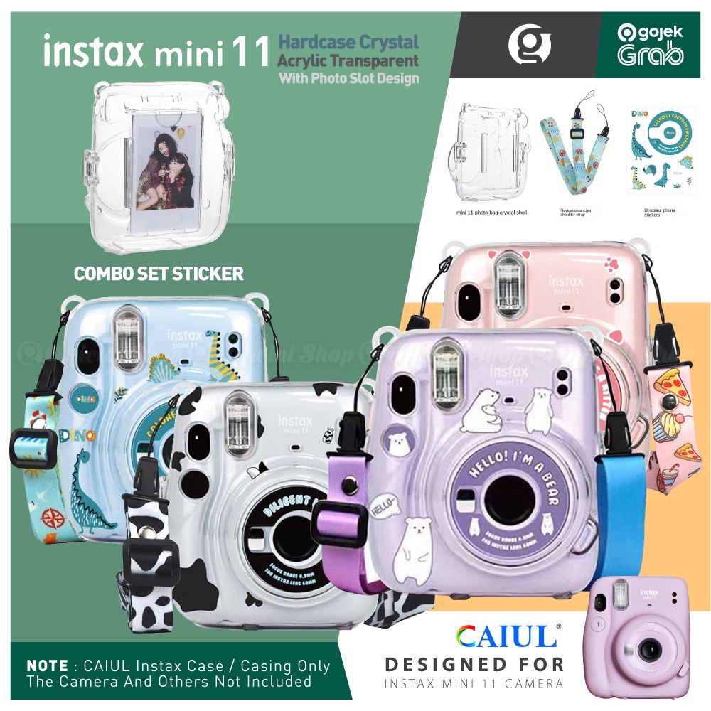 Hardcase V2 with Pocket Photo for Fujifilm Instax Mini 11 Motif Series ...