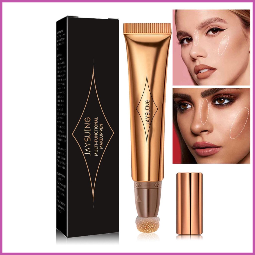 Contours Beauty Wand Highlighter Stick with Cushion Applicator Smooth ...