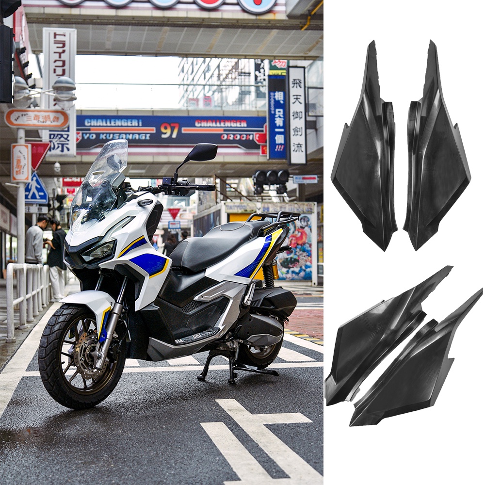 Ultrasupplier Motorcycle Unpainted ABS Left Right Side Side Cover ...